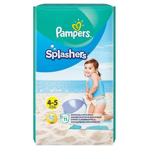 Pampers Splashers 4-5 11ks cena od 7,60 € | Pricemania