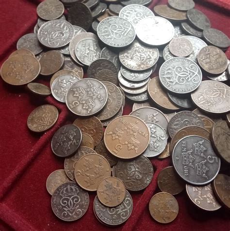 Sweden. Collection of 1 Öre/2 Öre/ 5 Öre 1916/1946 (145 - Catawiki