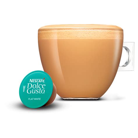 Buy Nescafe Dolce Gusto Flat White Coffee Pods,16 Count (Pack of 3 ...