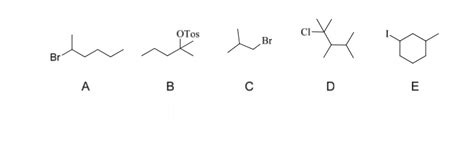 Solved Arrange in order of increasing reactivity toward sn1 | Chegg.com