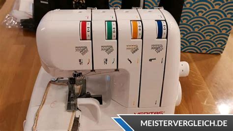 Veritas Overlock-Nähmaschine Elastica II TEST » LIDL (2025)