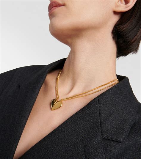 Balenciaga Lovelock Double embellished necklace Balenciaga