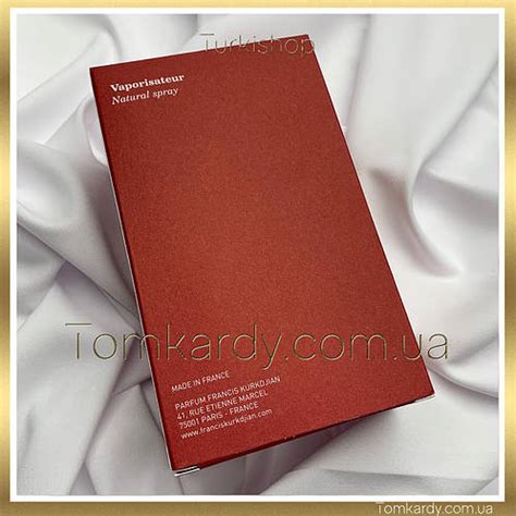 Maison Francis Kurkdjian Baccarat Rouge 540 extrait de parfum 70 ml ...