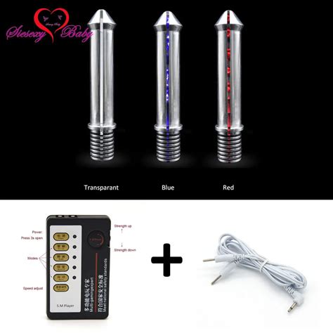 2017 New Arrival Electro Shock Used Stainless Steel Anal Toys with Host ...