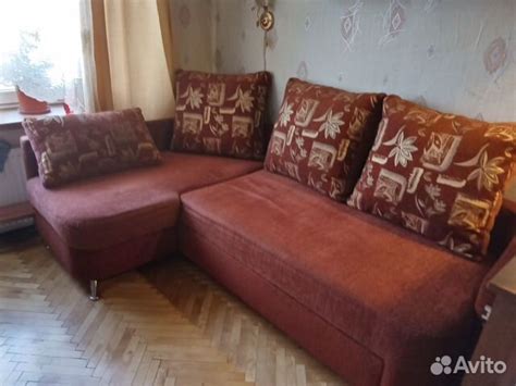 Угловой диван двуспальный малогабаритный , ширина 212, глубина 137 ...