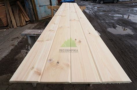 Имитация бруса из хвои сорт АВ карельский профиль 195x20x3000 в Москве ...
