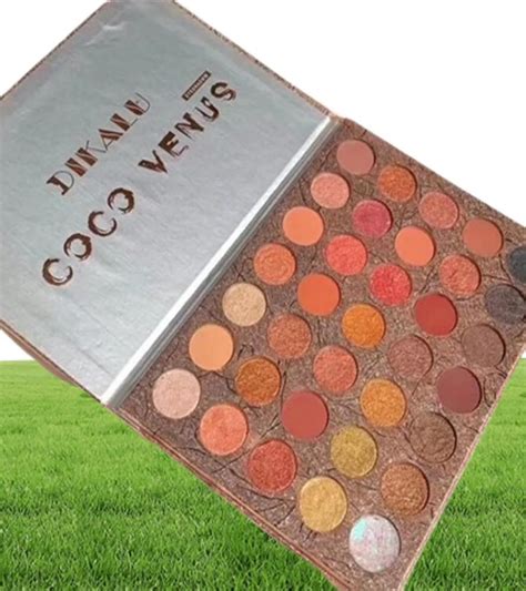 DIKALU COCO VENUS Eyeshadow Palette 35 Shimmer Matte Glitter Colors ...