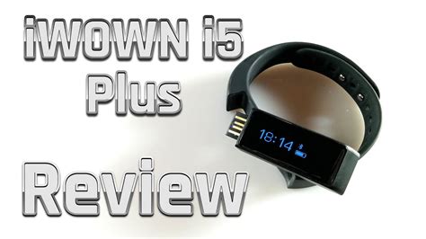 iWOWN i5 Plus Smart Bracelet Test / Review - YouTube
