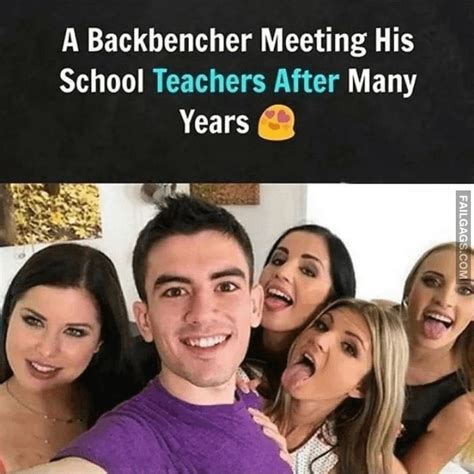 A Backbencher Meeting His School Teachers After Many Years Funny Indian Memes : r/failgags