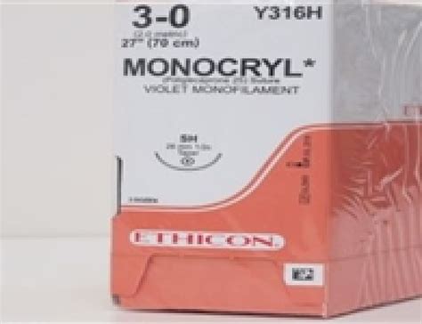 Monocryl 3.0 Suture | Germanos Medicals