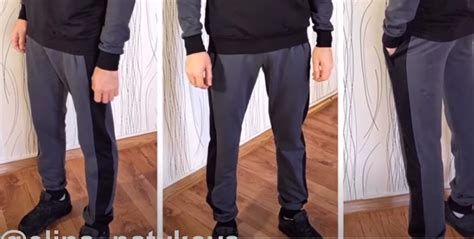 Выкройка трикотажный мужской спортивный костюм