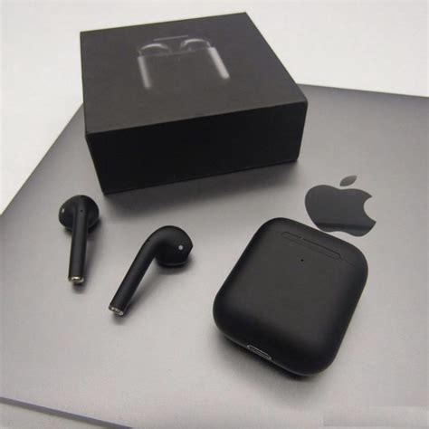 Mate Black Apple Airpods Generation 2 Black