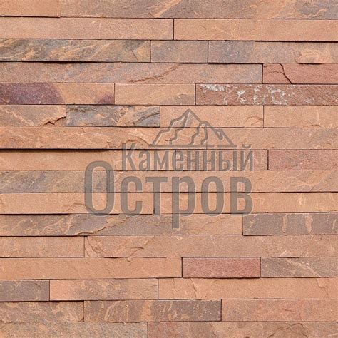 Полоска из плитняка "Терракотовый" 30 мм от 1570 рублей/м². Купить по ...