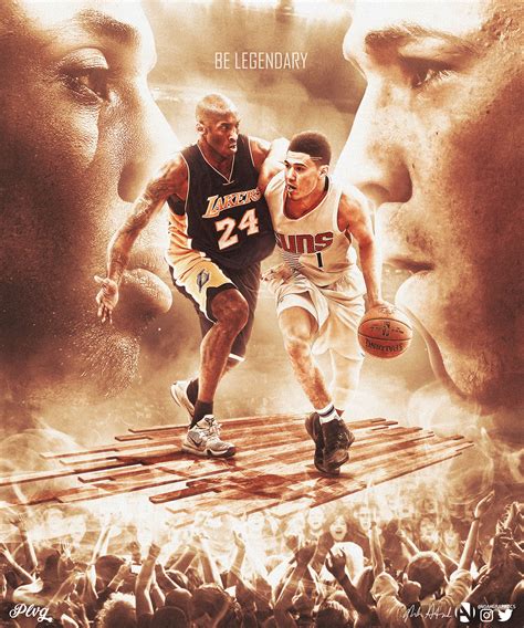 "Be Lengendary" Devin Booker vs Kobe Bryant :: Behance