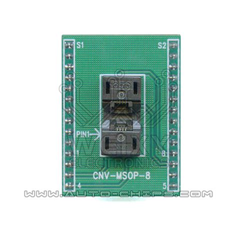 MSOP8 Adapter, Used for connect MSOP 8 EEPROM chip