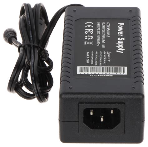 SWITCHING ADAPTER 48V/3A/5.5 - With plug, indoor - Delta
