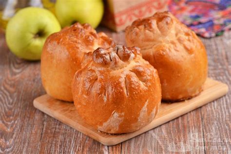 Запеченные яблоки в тесте - Совет да Еда | Recipe | Recipes, Food ...