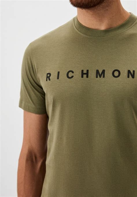 Футболка Richmond X, цвет: хаки, RTLADP376301 — купить в интернет ...