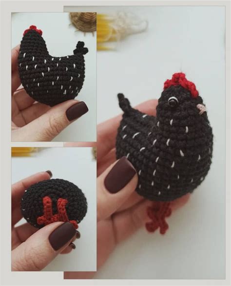 Курочка крючком