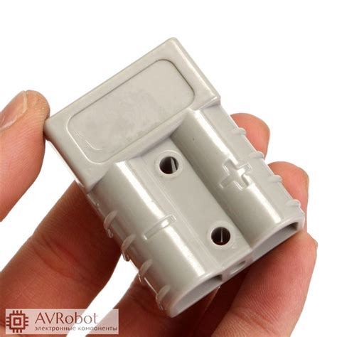 Разъем питания "Anderson" 50А 600В 6AWG для силовых подключений ...