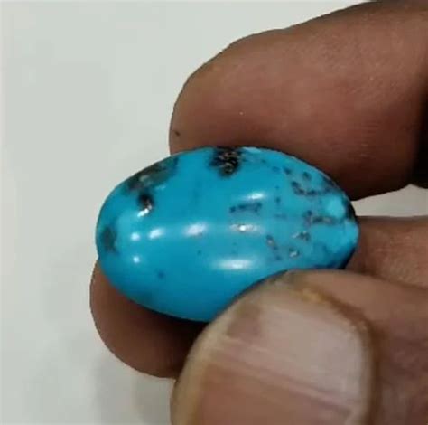 Blue Iranian Turquoise Feroza Stone, 15 - 22 Carats at Rs 400/carat in ...