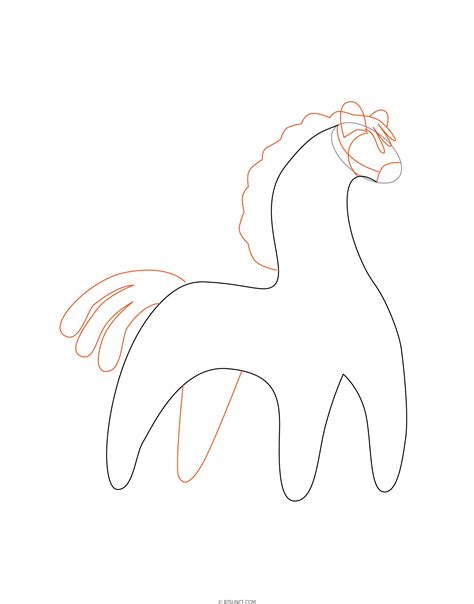 Как нарисовать дымковскую игрушку поэтапно? 🖌 Рисунки карандашом поэтапно