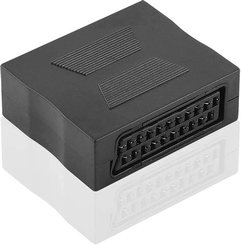 PADCR Video Adapter Verbindungsstück, Scart Buchse Kupplung weiblich ...