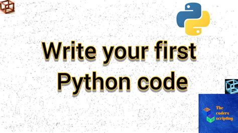 Write your first python code | How to write simple Hello World Program in Python | Python ...