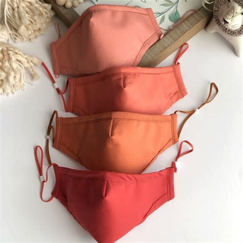Coral Face Mask - Etsy