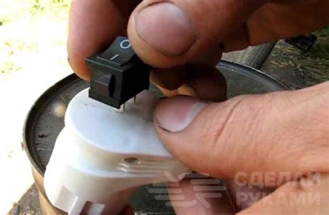 Вилка с выключателем своими руками
