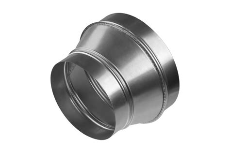 Переход для воздуховодов 100/125 мм, оцинкованная сталь 0.55 мм Diaflex ...