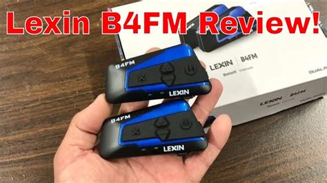 LEXIN B4FM Unboxing Bluetooth headset Helmet installation Review (X ...