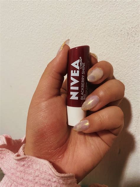 Nivea blackberry shine | Nivea, Just girl things, Lipstick