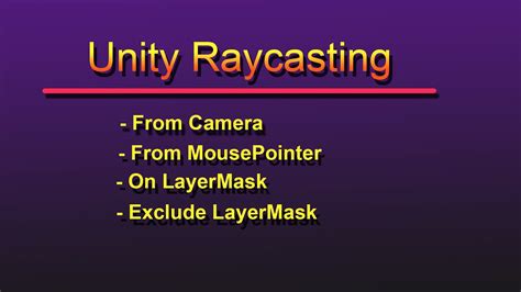 Raycasting in Unity || Unity Dev Tutorial - YouTube