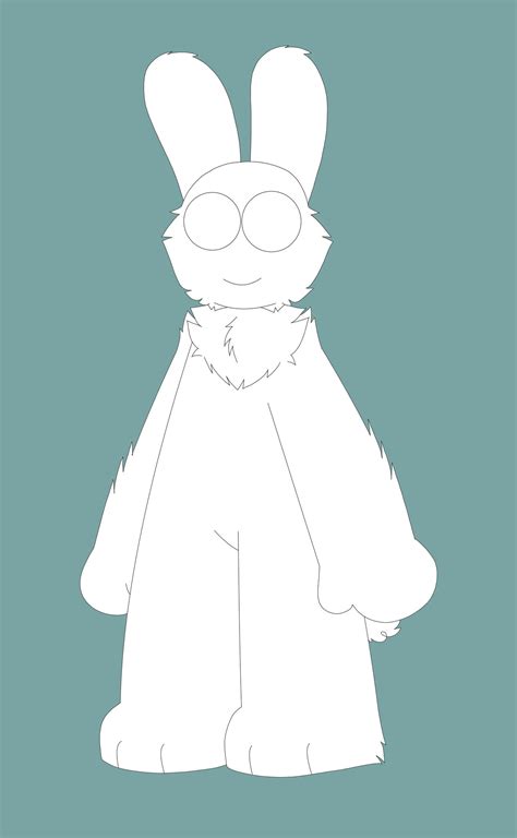 Rabbid base by KuwoShiZilla on DeviantArt