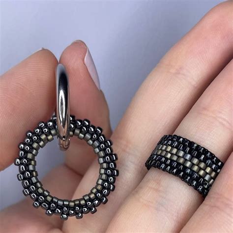 кольца | серьги | браслеты | чокеры on Instagram: " одно бисерное ...