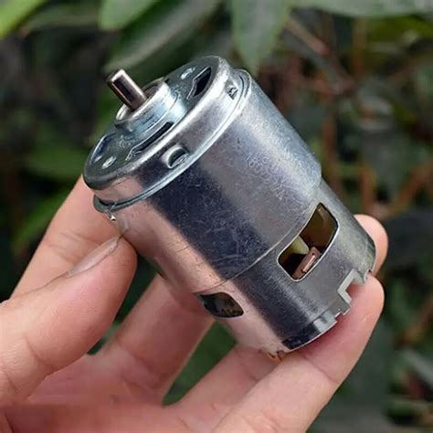 Micro LESHI Motor de RS 755, taladro eléctrico de alta velocidad ...