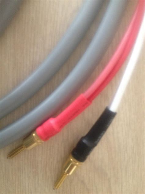 Audio gd Canare 4s12f 2.5 metres bi-wired pair made in japan bought ...