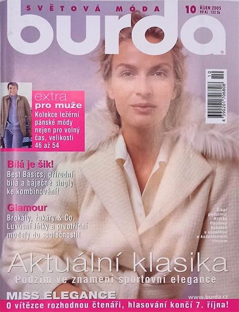 Burda Style 10/2005 - Šicí stroje, vyšívací stroje a overlocky z Ráje šití