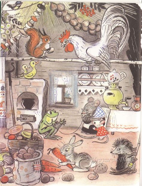 Владимир Сутеев | Сказки, Иллюстрации, Книжные иллюстрации