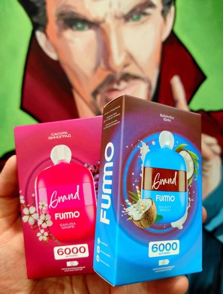 FUMMO Grand襤 Bright tastes in a grand volume of 6,000 puffs. Even more ...