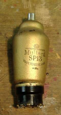 SP 13, Tube SP13; Röhre SP 13 ID3605, Vacuum Pentode | Radiomuseum.org