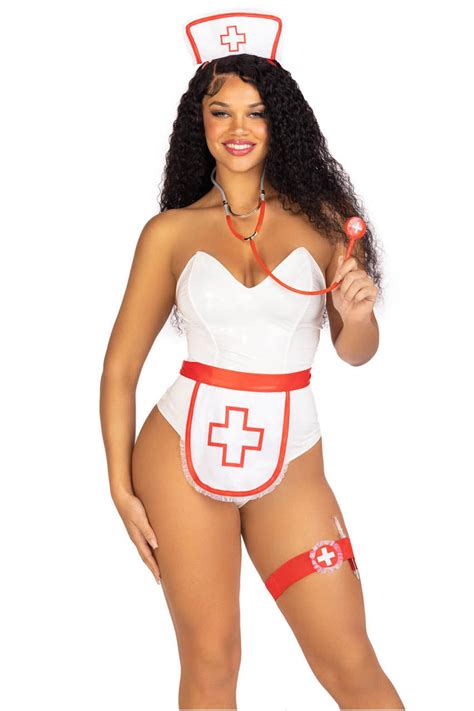 Nurse Costume Kit, Nurse Hat and Stethoscope