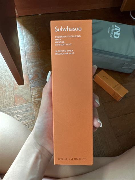 Sulwhasoo Overnight Vitalizing Mask, Beauty & Personal Care, Face, Face ...
