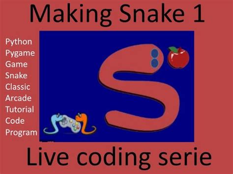 Coding Snake part 1 - the menu - YouTube