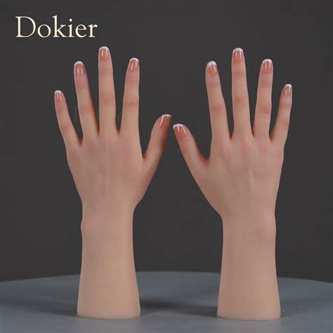 Dokier реалистичный силиконовый материал женские руки Модель ...