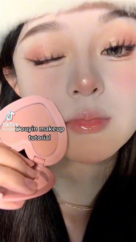 Douyin makeup tutorial [Video] in 2023 | Makeup tutorial, Eye makeup, Asian eye makeup