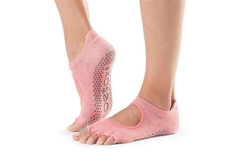 Носки для йоги ToeSox Half Toe Bellarina Grip Smitten S (36-38.5 ...