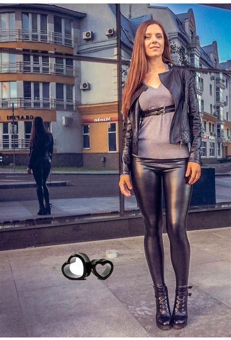 Pin by shyn black on kiff 3 leggings leather | Leather leggings fashion, Wet look leggings ...
