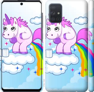 Купить Чехол Единорожка для Samsung Galaxy A71 2020 A715F — Vchehle.ua